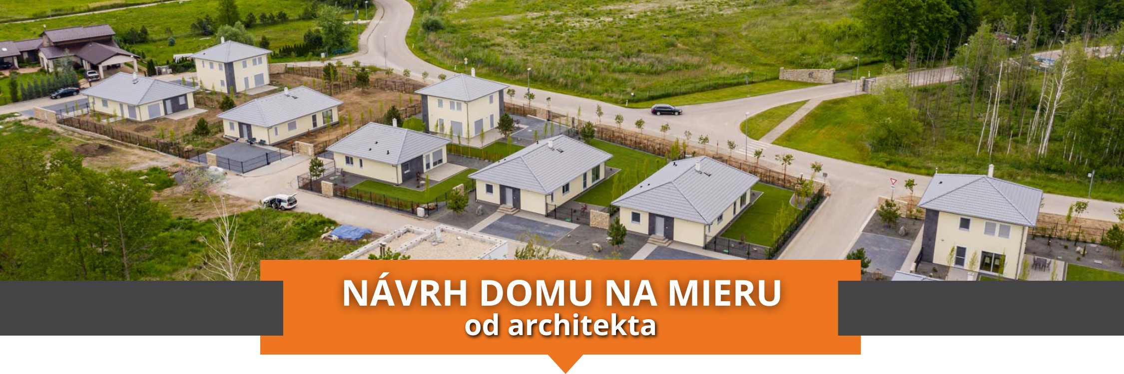 navrh domuu banner - Moderné domy - montované domy na kľúč